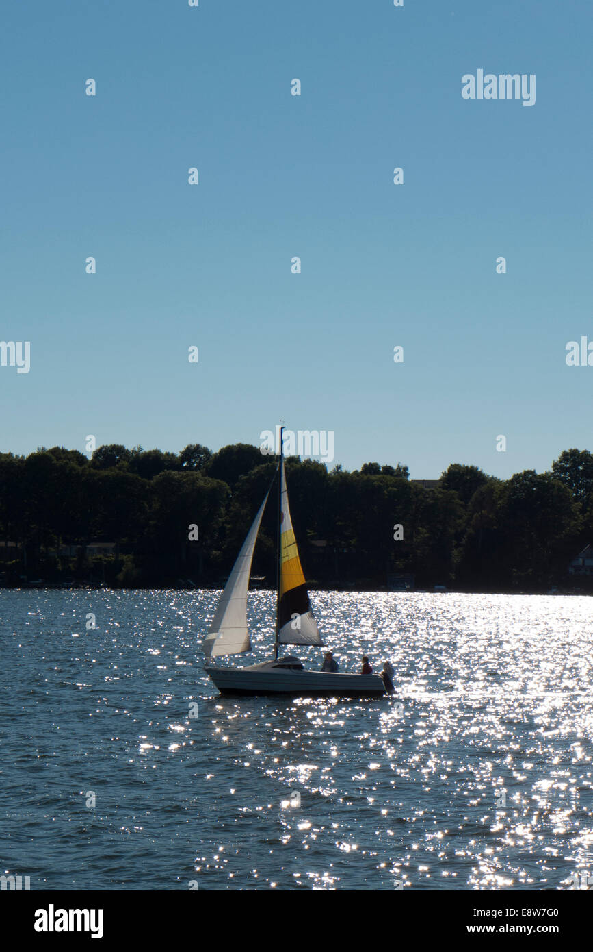 Sodus Bay Marina Stock Photo - Alamy