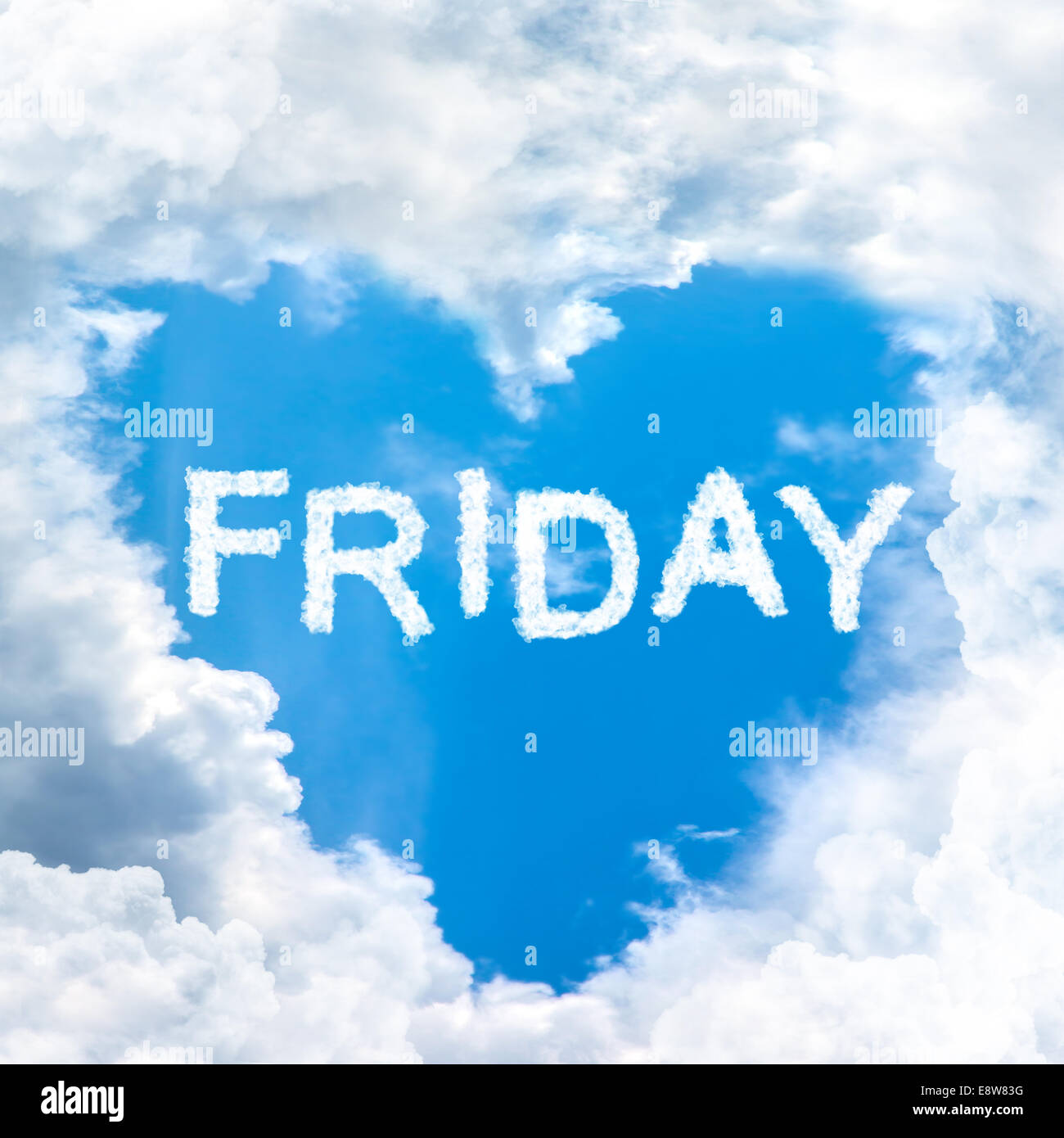 Happy friday sky hi-res stock photography and images - Alamy