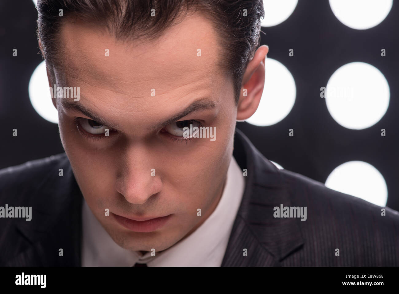 Cheerful tv presenter hi-res stock photography and images - Alamy