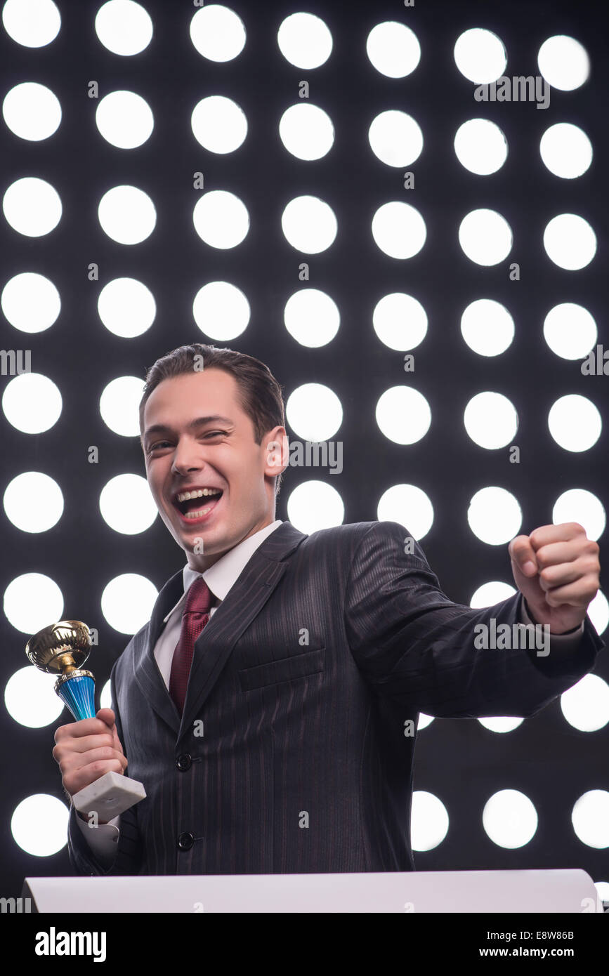 Attractive star tv presenter hi-res stock photography and images - Alamy