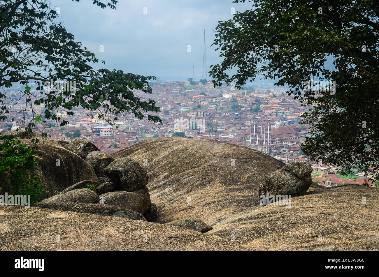 Olumo rock hi-res stock photography and images - Alamy