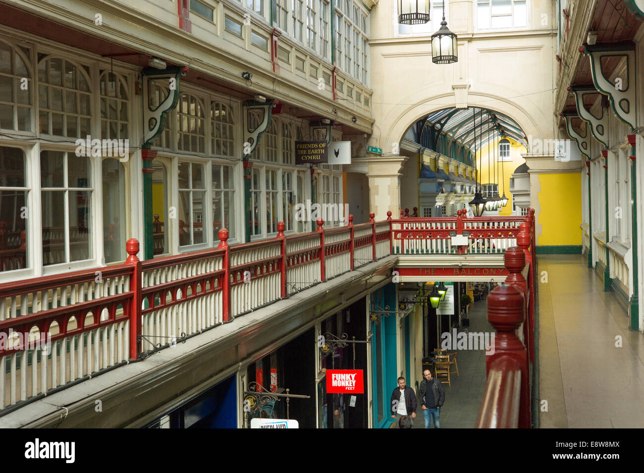 Old arcade cardiff hi-res stock photography and images - Alamy