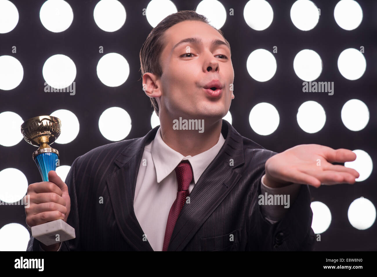 Attractive star tv presenter hi-res stock photography and images - Alamy