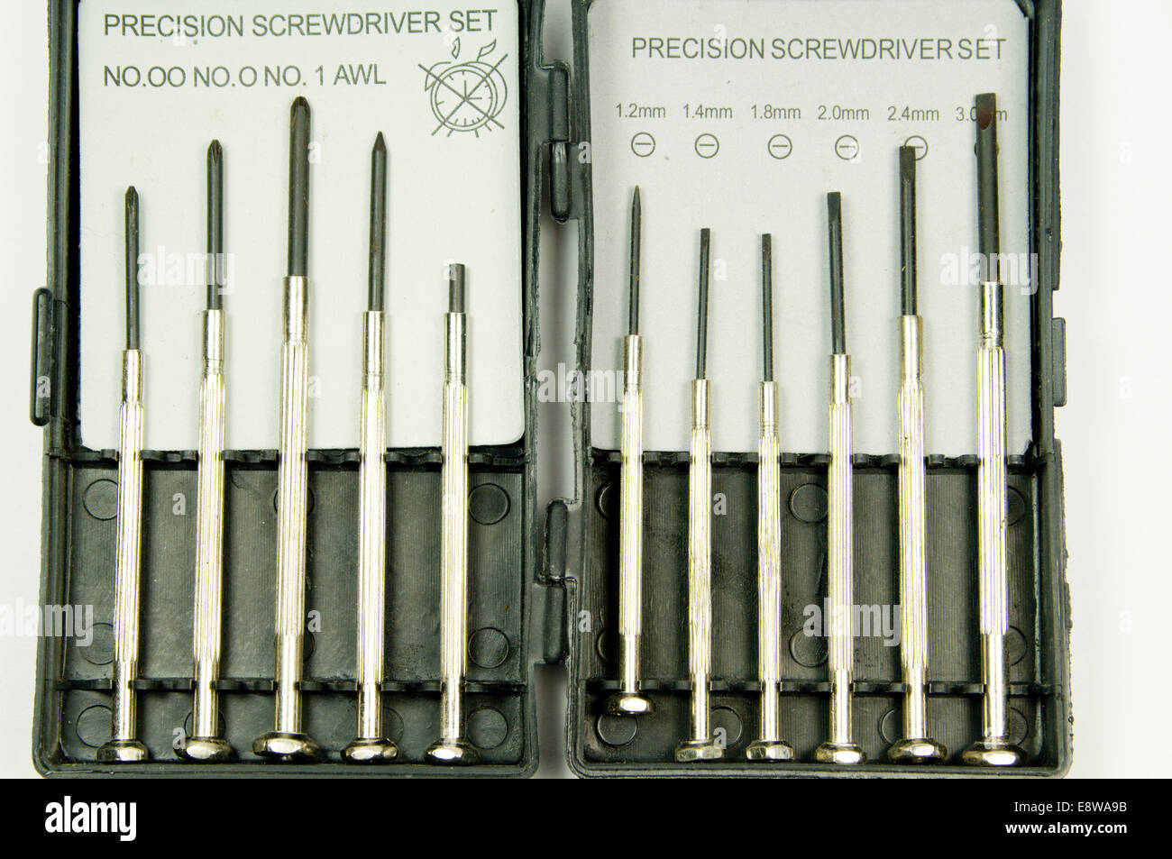 Set of mini screwdrivers Stock Photo - Alamy