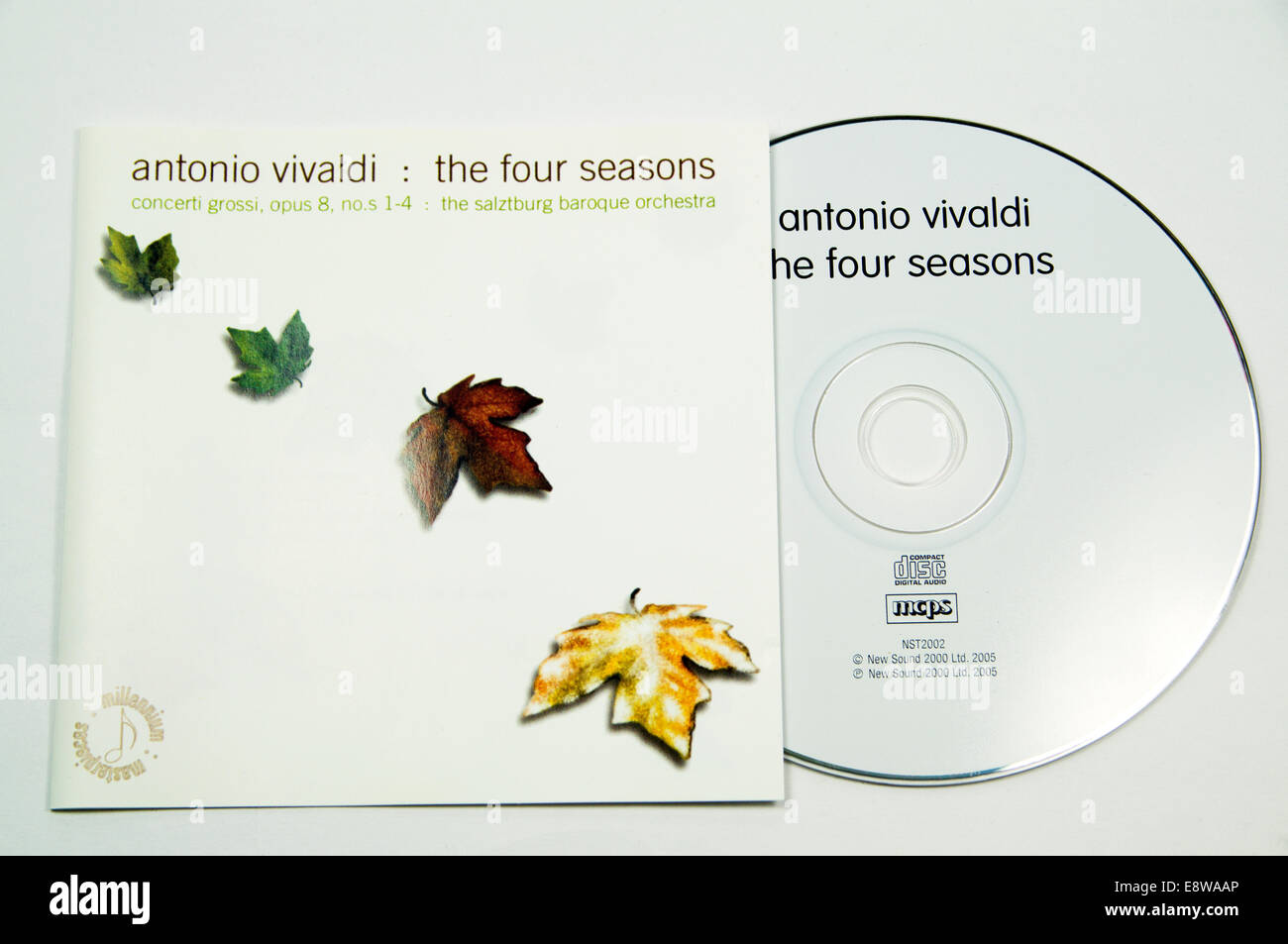 Vivaldi's Four Seasons on compact disc Stock Photo - Alamy