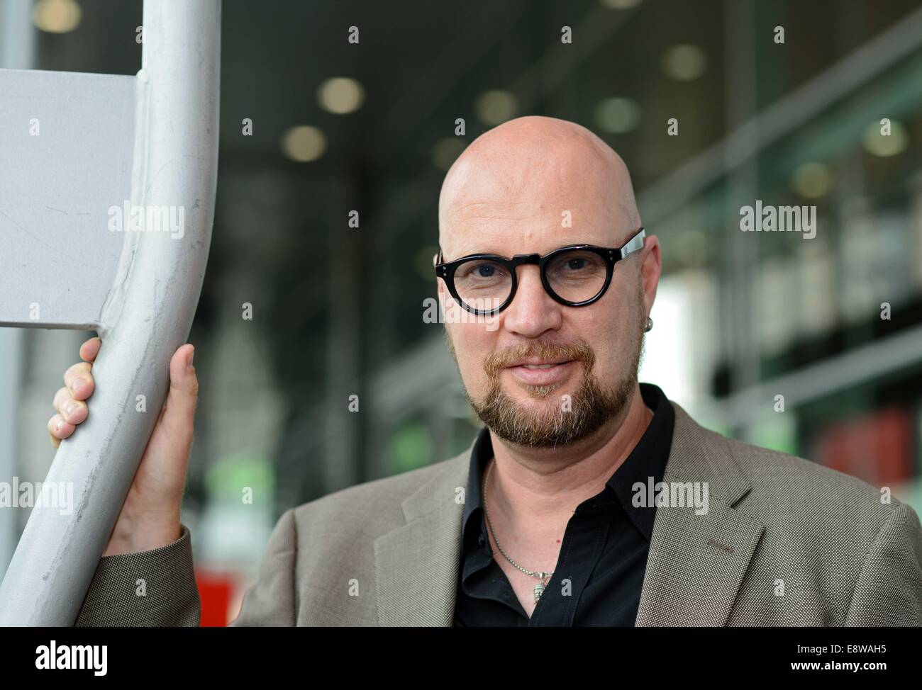 Juha Vuorinen, at the 66. Frankfurt Book Fair in Frankfurt Main ...