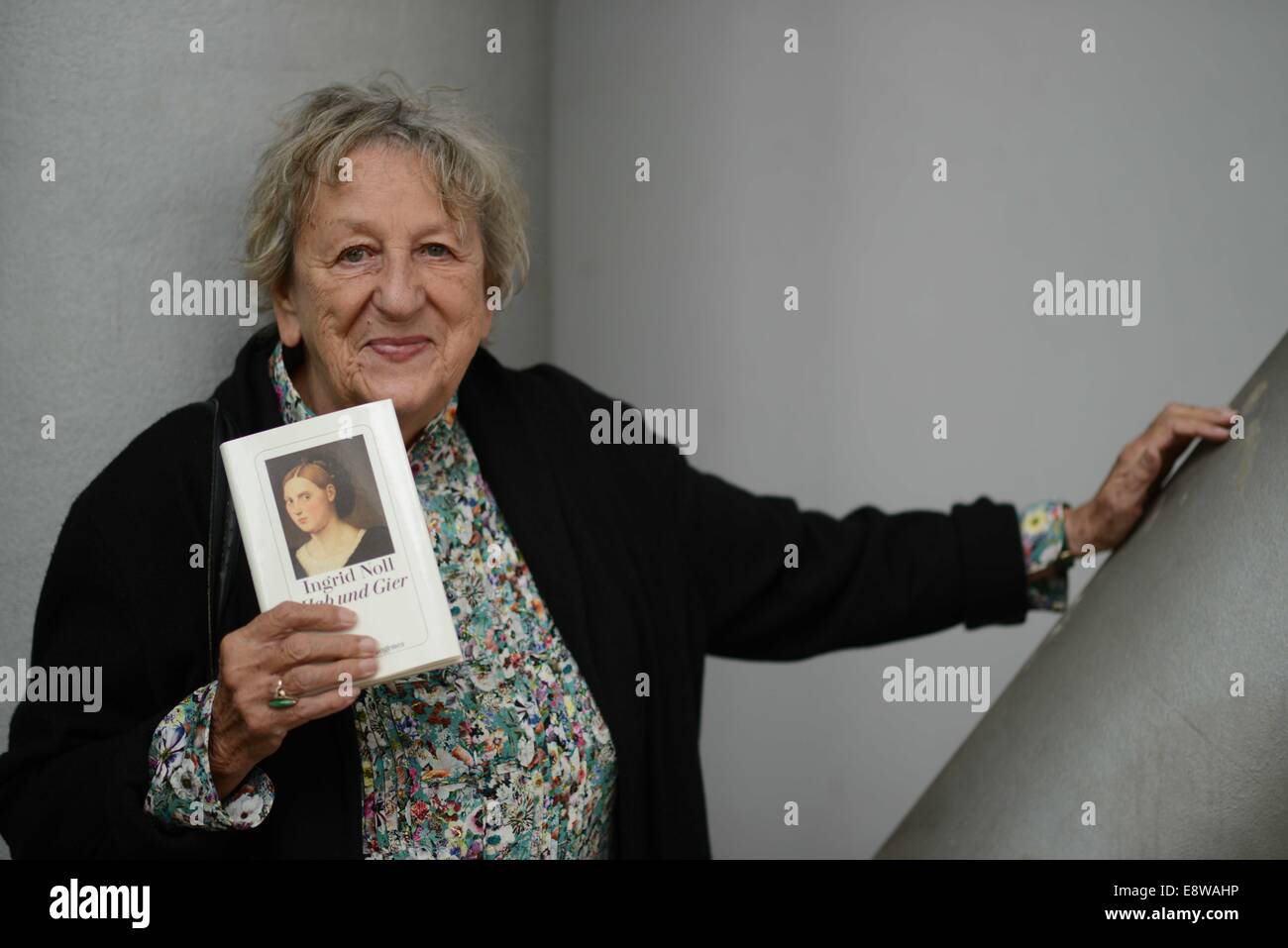 Ingrid Noll, at the 66. Frankfurt Book Fair in Frankfurt Main, Germany ...