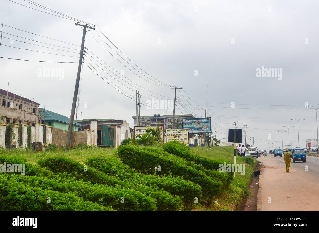 Nigeria streets hi-res stock photography and images - Alamy