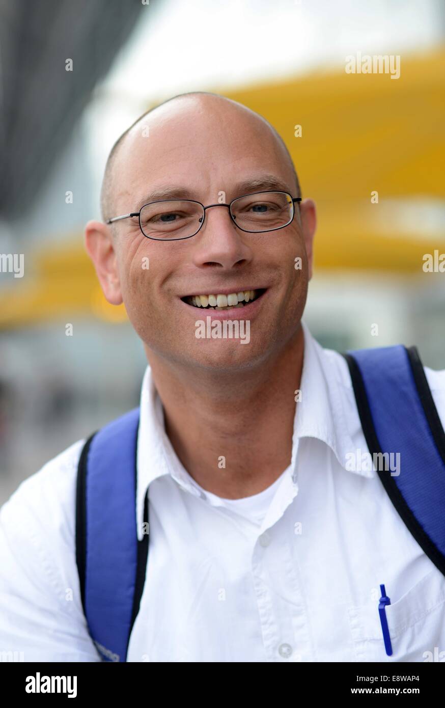 Viktor Staudt, at the 66. Frankfurt Book Fair in Frankfurt Main ...