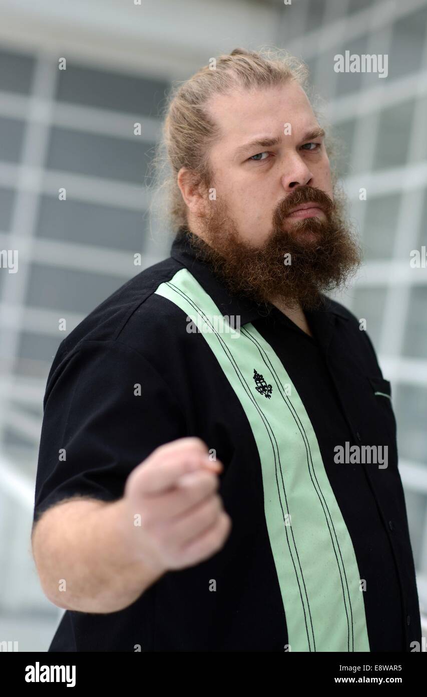 Petteri Tikkanen, at the 66. Frankfurt Book Fair in Frankfurt Main ...