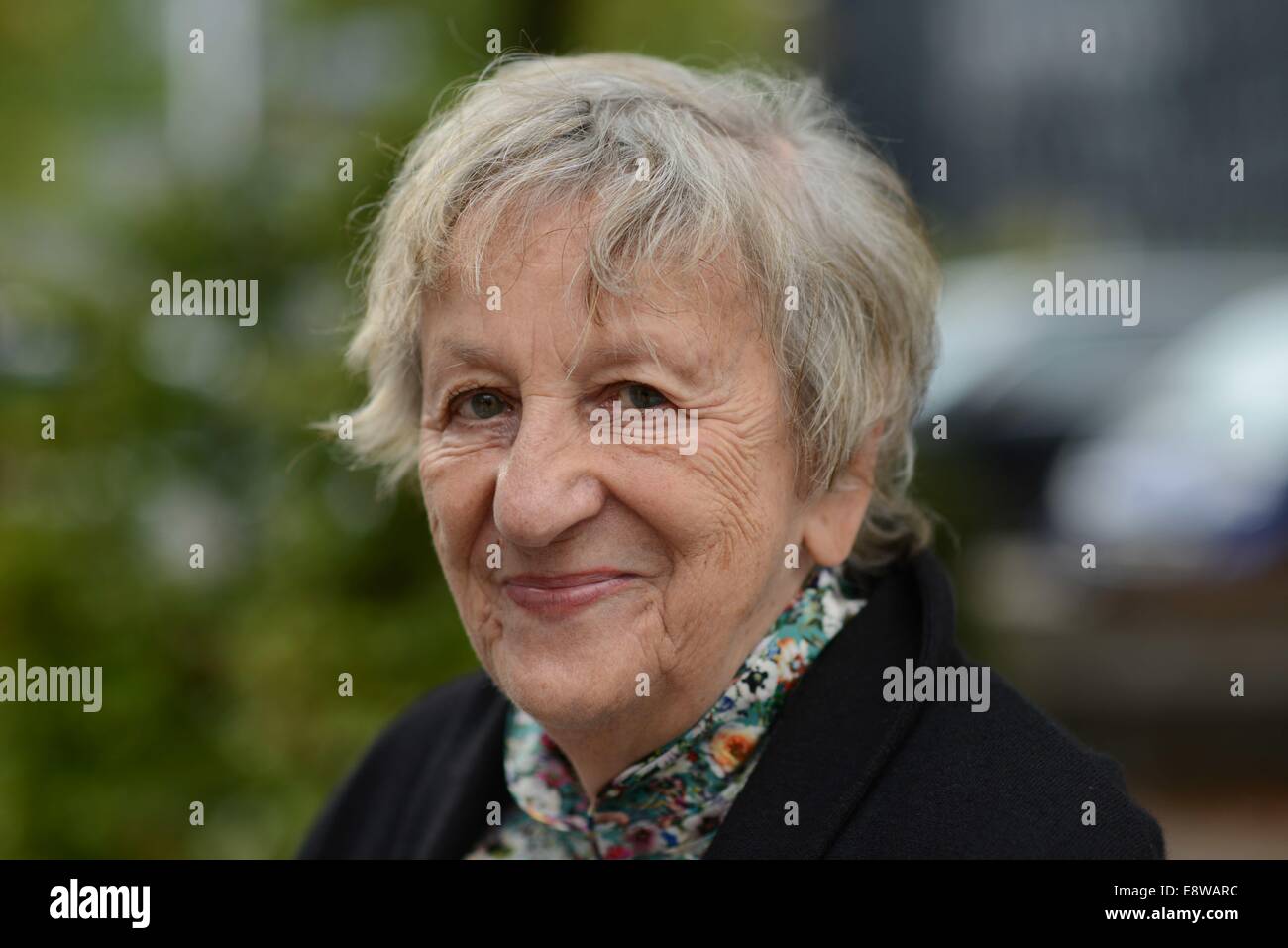 Ingrid Noll, at the 66. Frankfurt Book Fair in Frankfurt Main, Germany ...