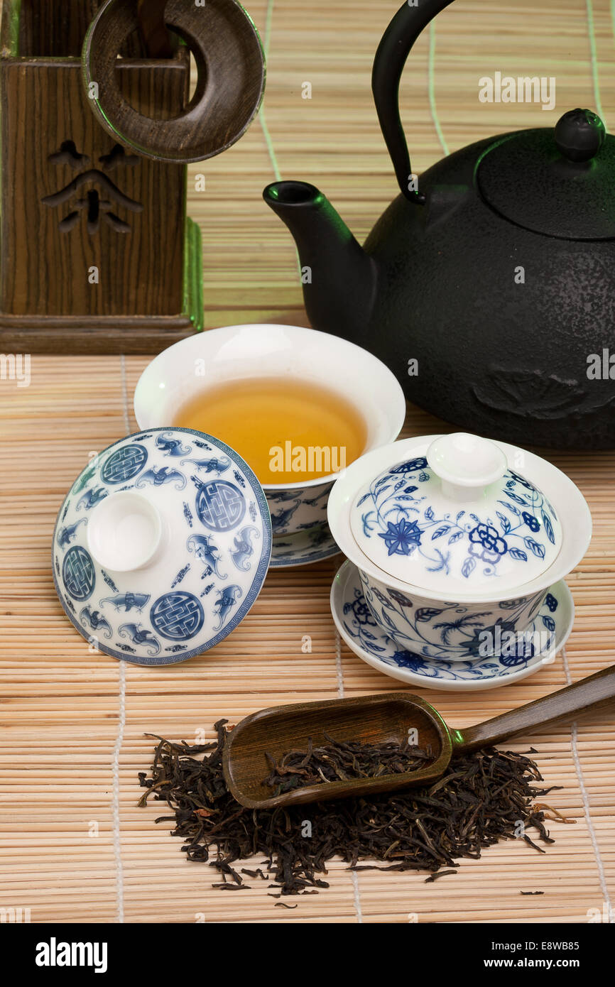 Still Life of Tea Stock Photo - Alamy