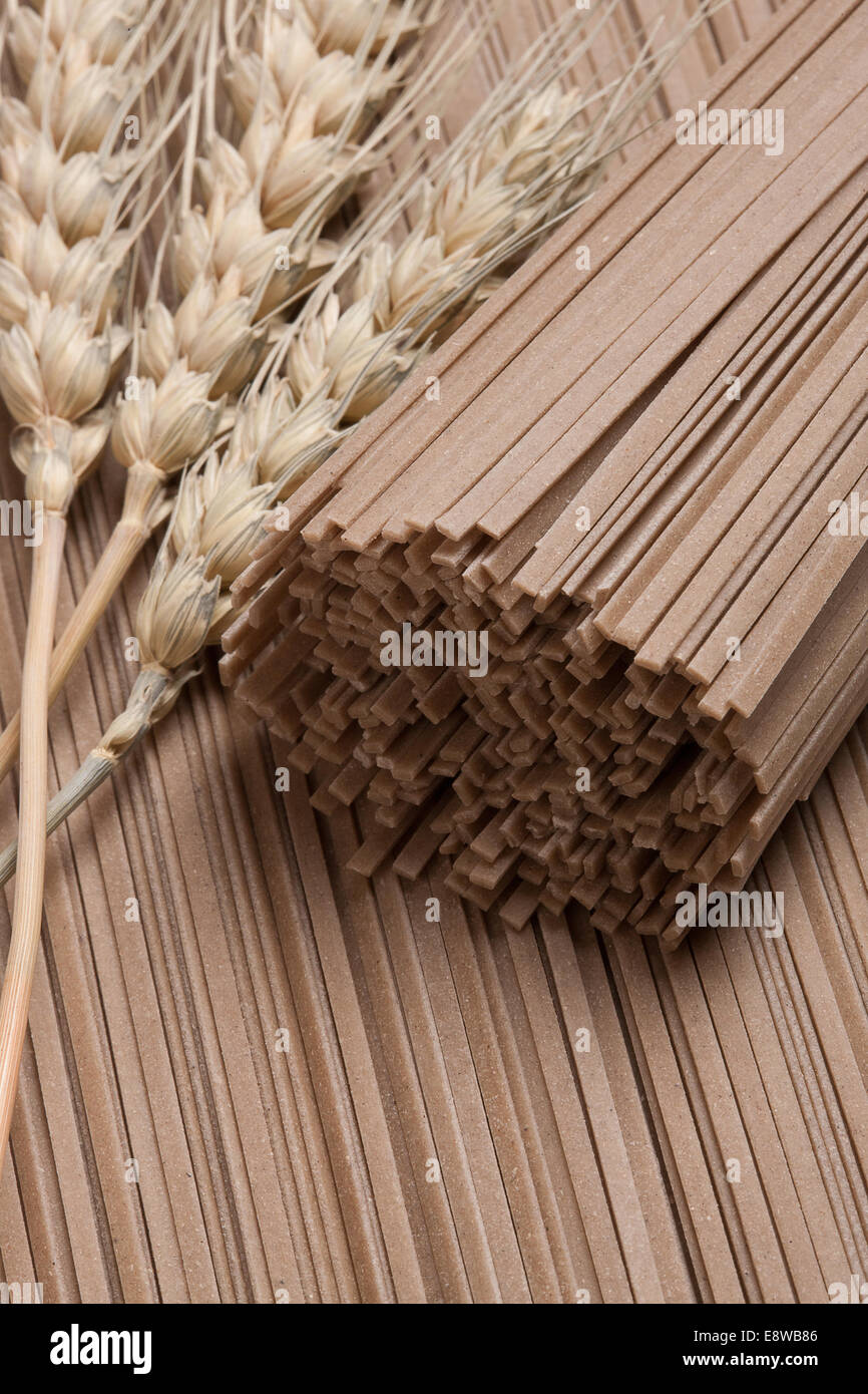 wheat and noodles Stock Photo - Alamy