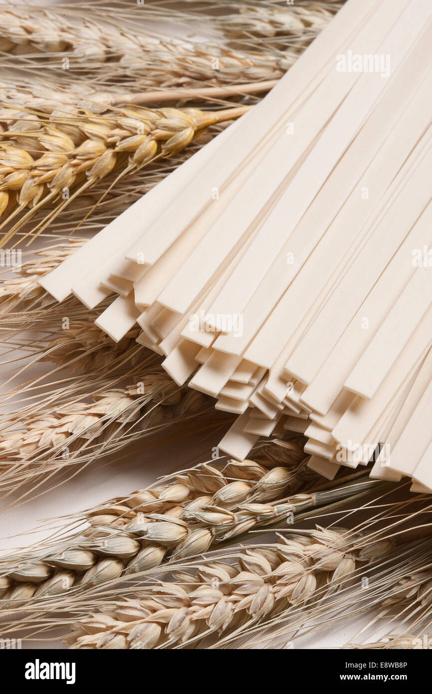 wheat and noodles Stock Photo - Alamy