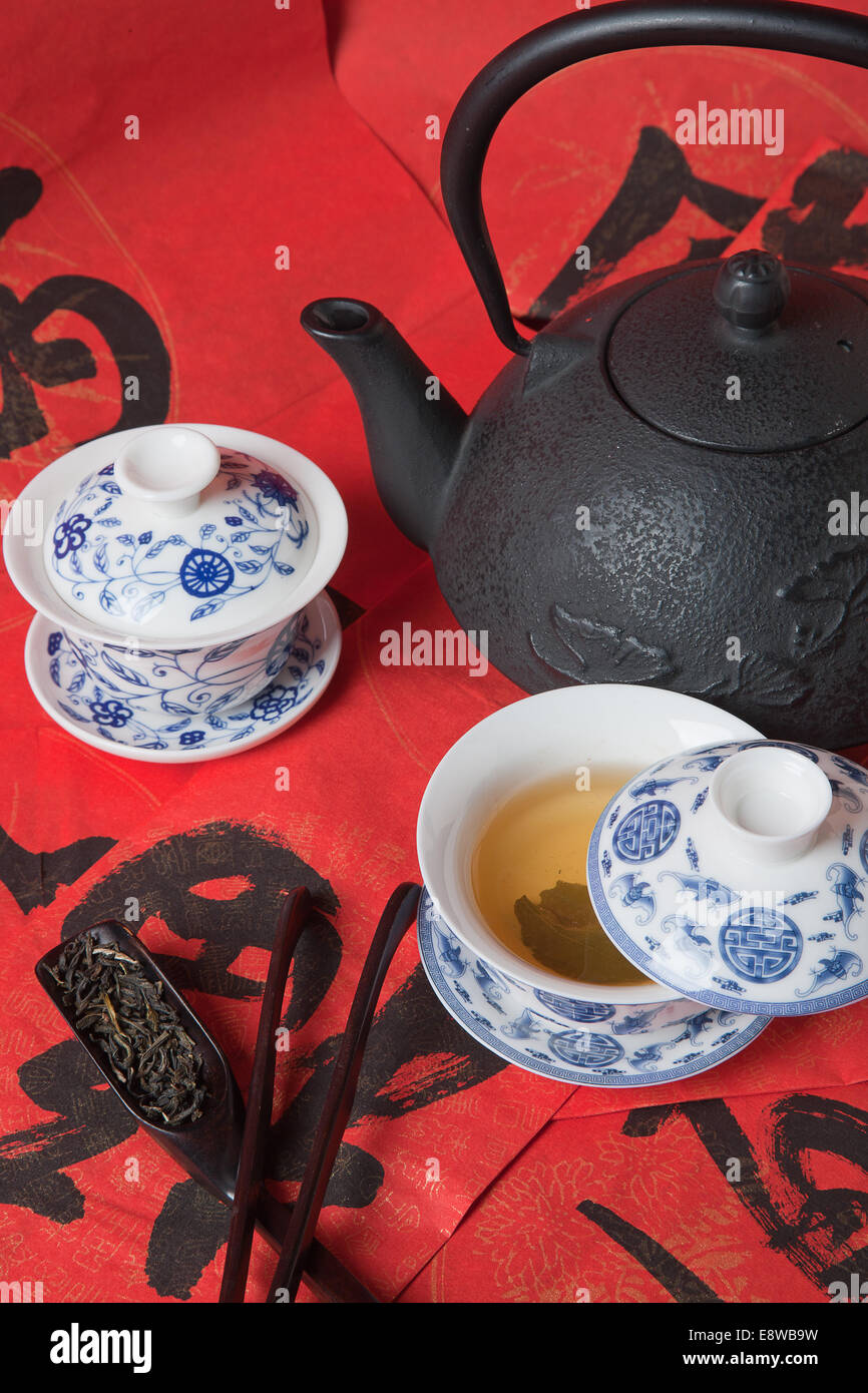 Still Life of Tea Stock Photo - Alamy
