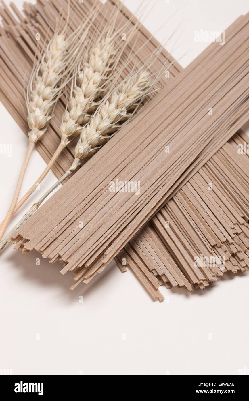 wheat and noodles Stock Photo - Alamy