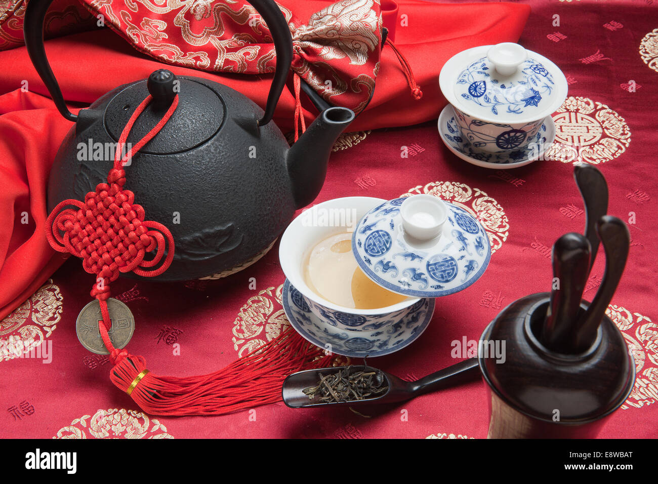 Still Life of Tea Stock Photo - Alamy