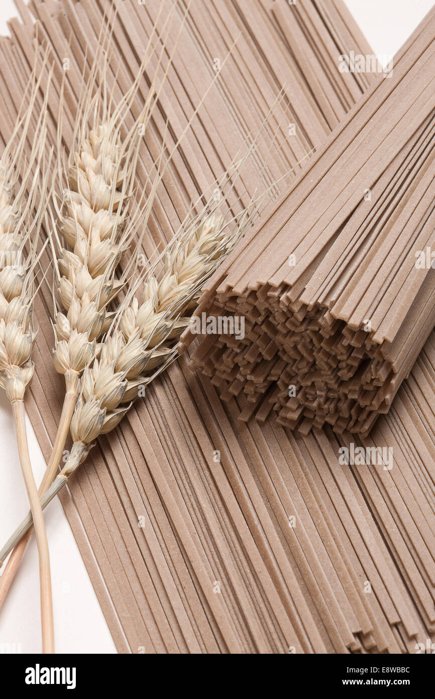 wheat and noodles Stock Photo - Alamy
