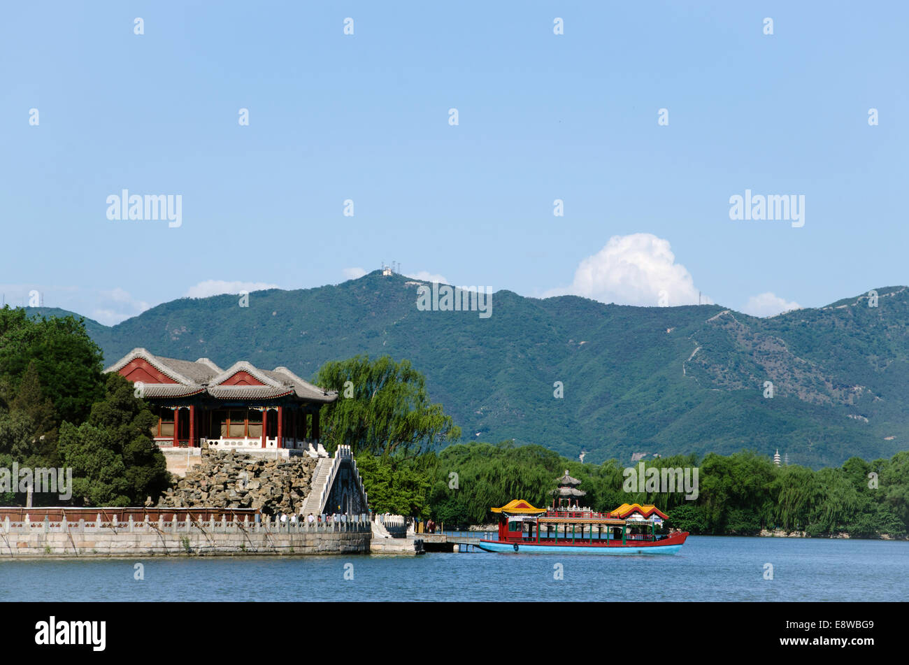 Beijing summer skyline hi-res stock photography and images - Alamy