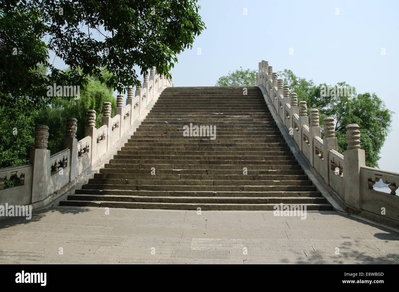 Beijing Summer Palace Bridge Stock Photo - Alamy