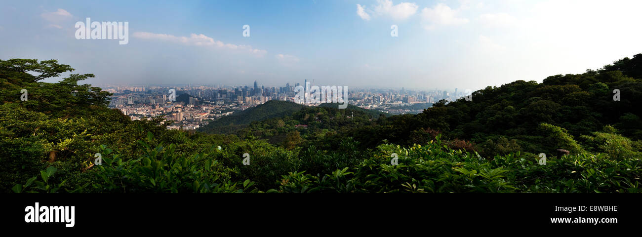 Guangzhou city building scenery Stock Photo - Alamy
