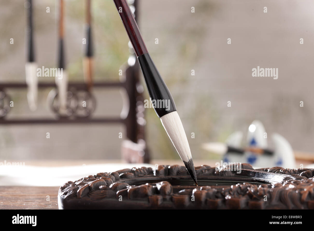 Ancient inkstone hi-res stock photography and images - Alamy