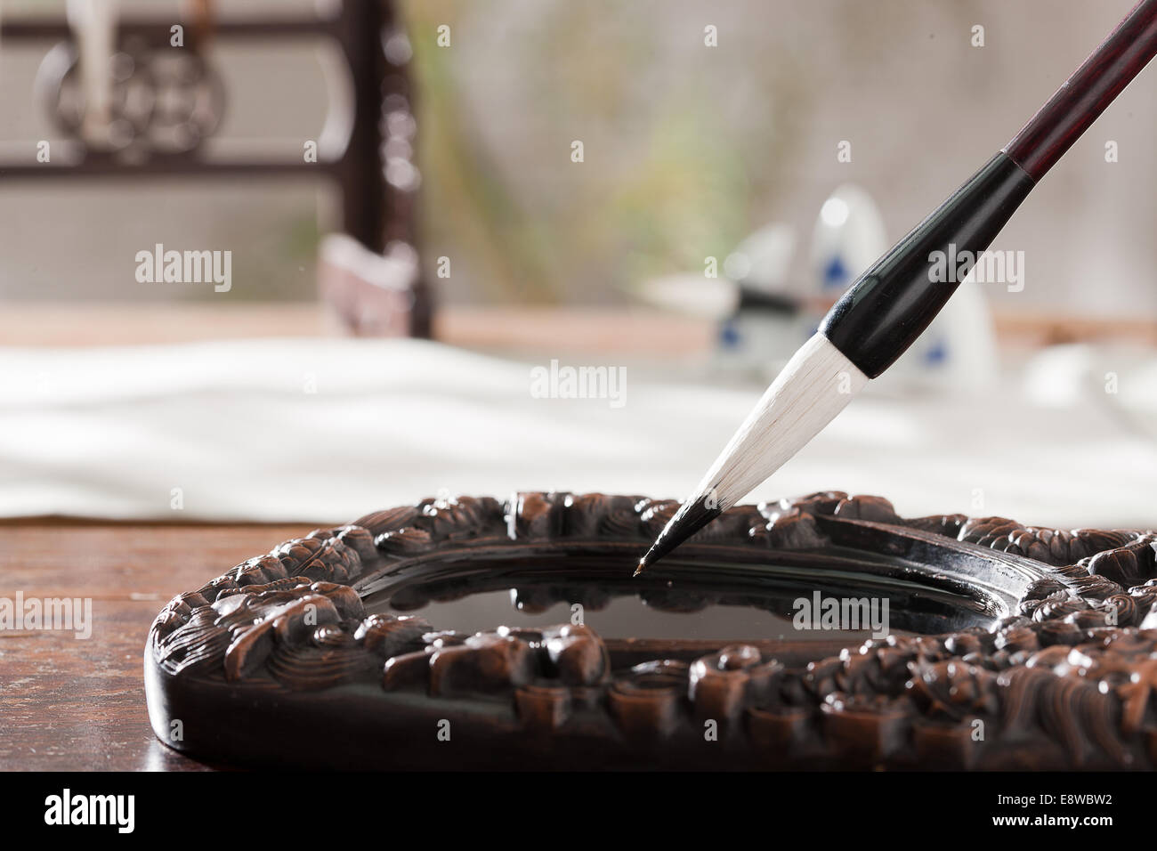 Ancient inkstone hi-res stock photography and images - Alamy