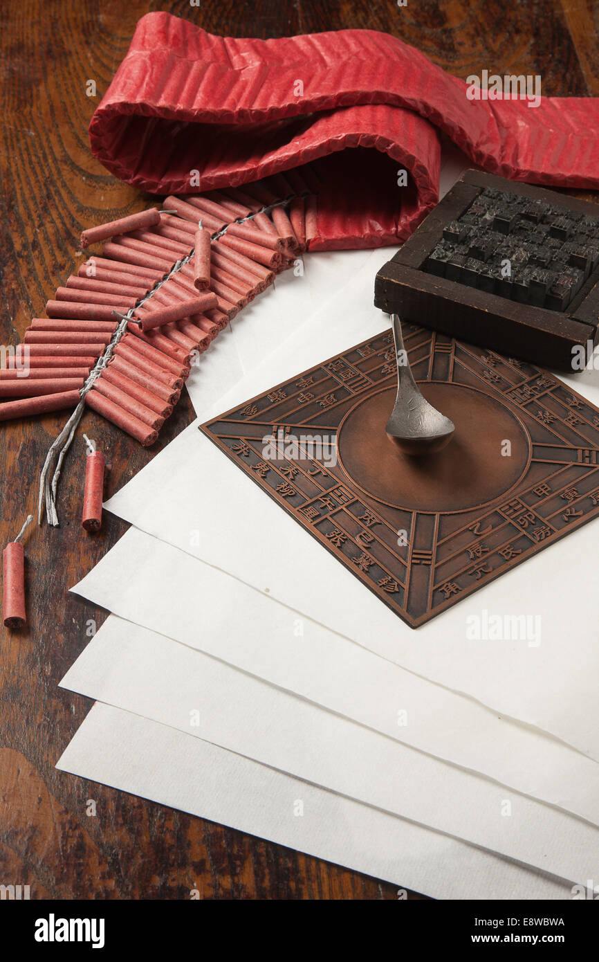 Four great chinese inventions hi-res stock photography and images - Alamy