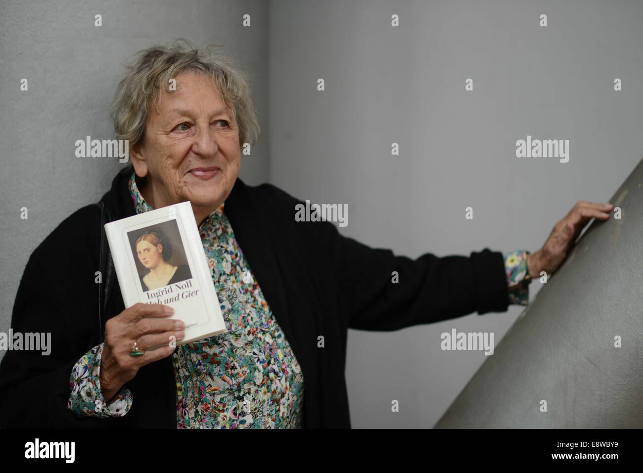 Ingrid Noll, at the 66. Frankfurt Book Fair in Frankfurt Main, Germany ...