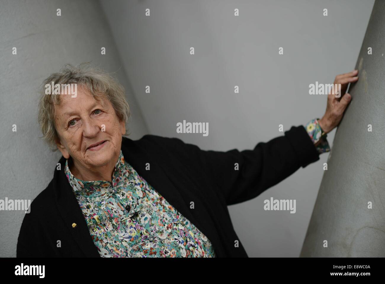 Ingrid Noll, at the 66. Frankfurt Book Fair in Frankfurt Main, Germany ...