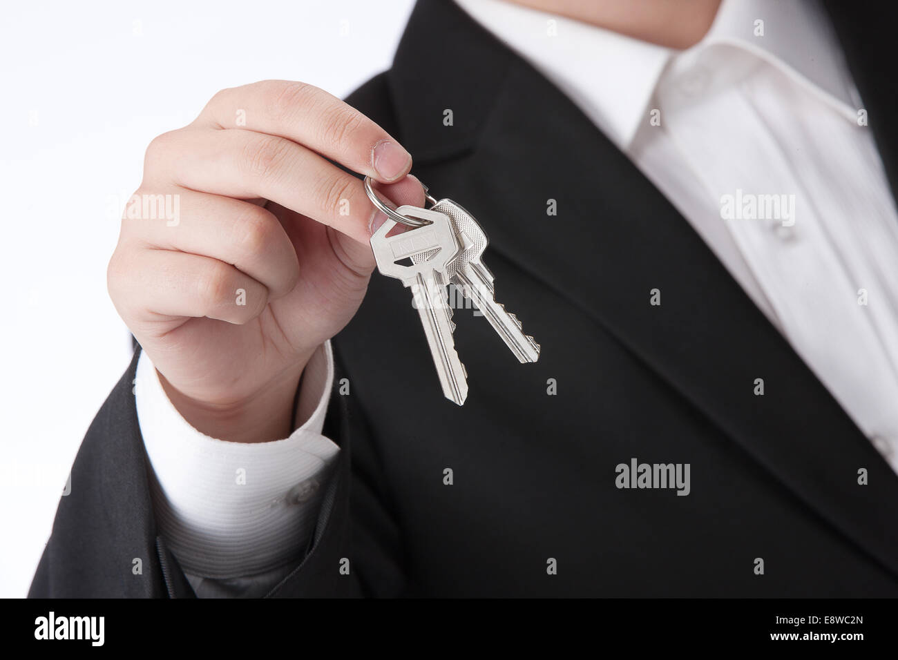 Hand the keys Stock Photo - Alamy