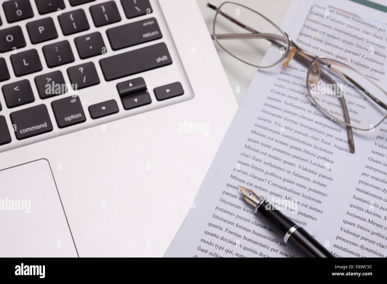 still life of office Stock Photo - Alamy