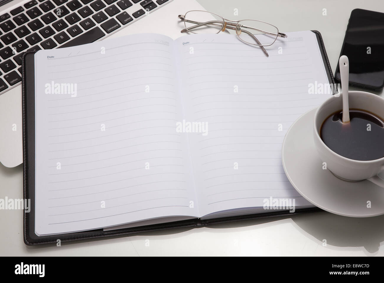 still life of office Stock Photo - Alamy