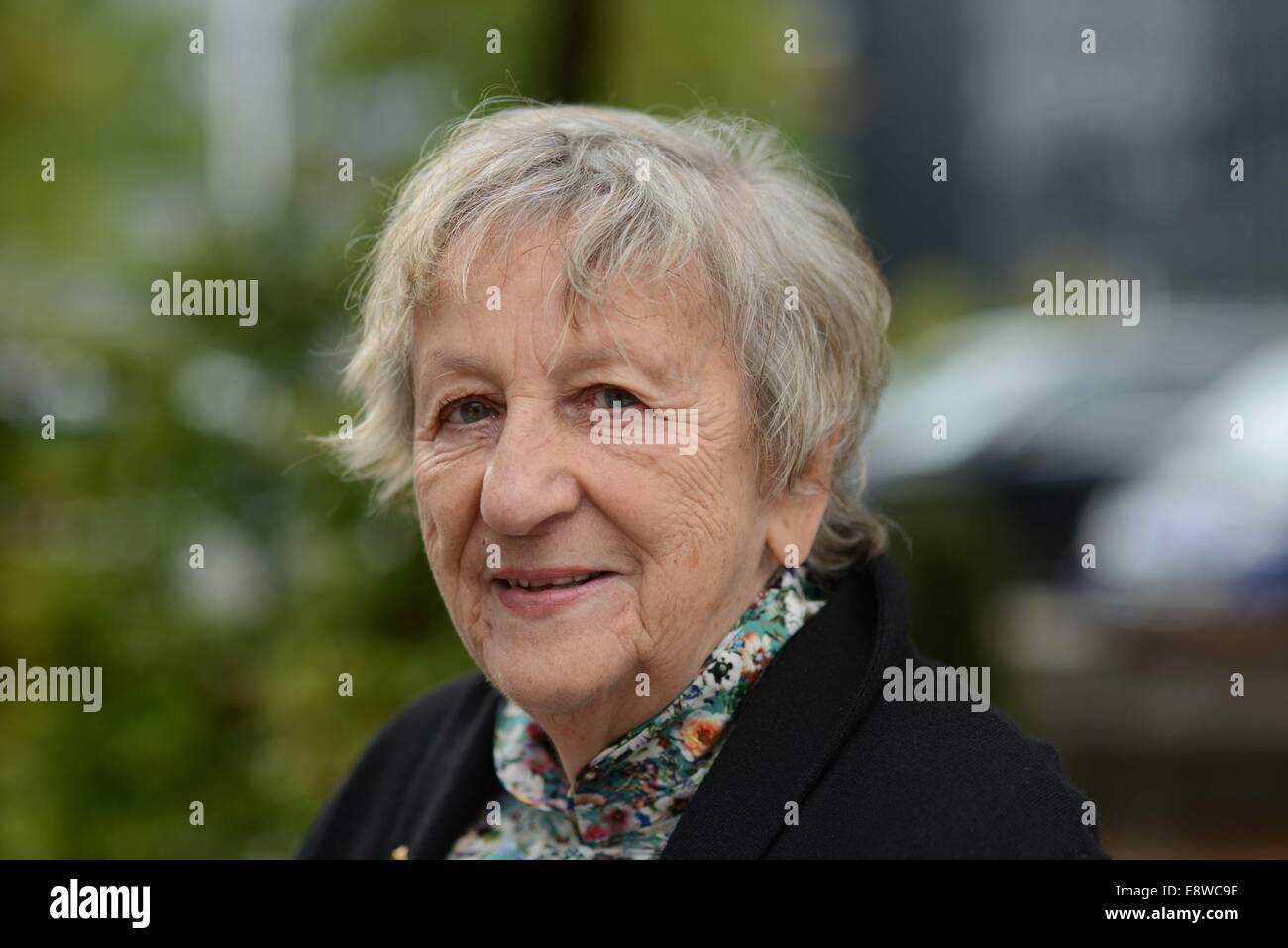 Ingrid Noll, at the 66. Frankfurt Book Fair in Frankfurt Main, Germany ...