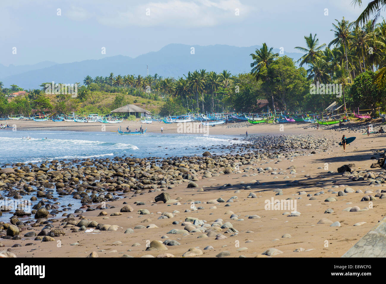 Medewi beach hi-res stock photography and images - Alamy