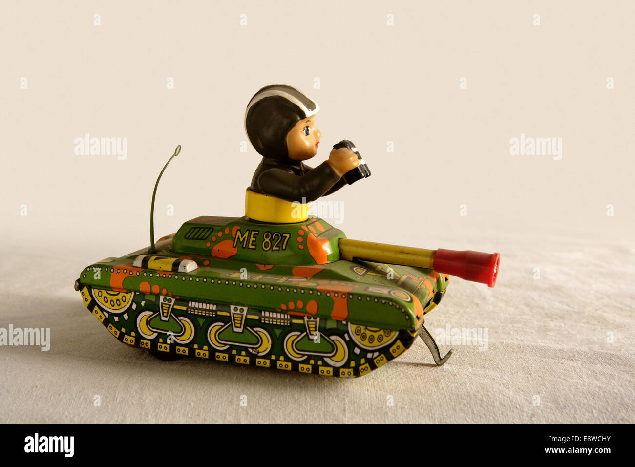 Vintage toy tanks hi-res stock photography and images - Alamy