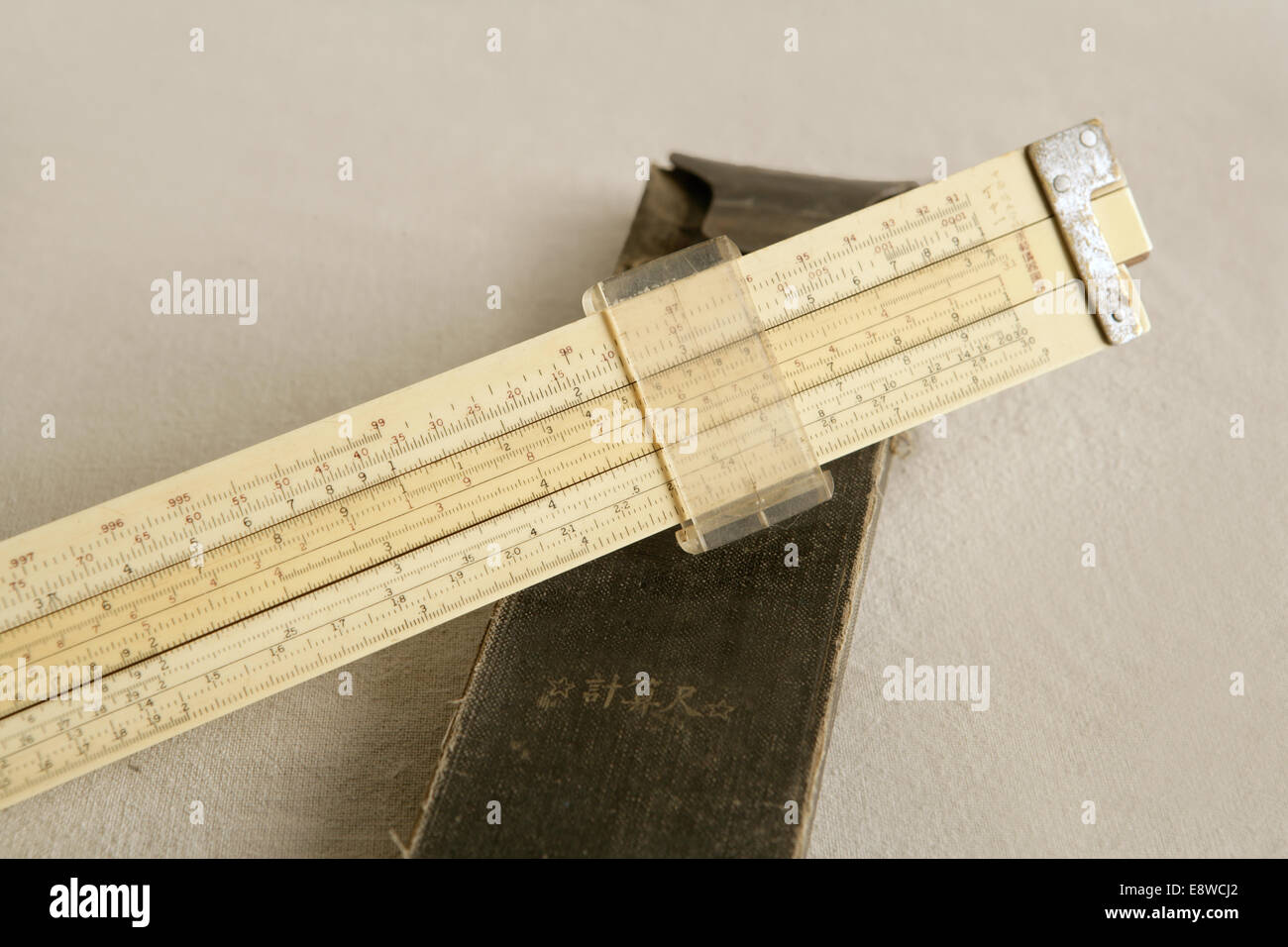 Still life of ruler Stock Photo - Alamy