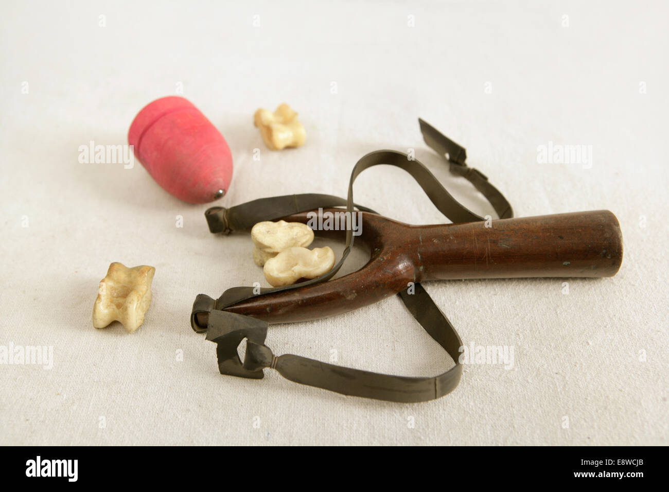 Vintage toy slingshot Stock Photo - Alamy