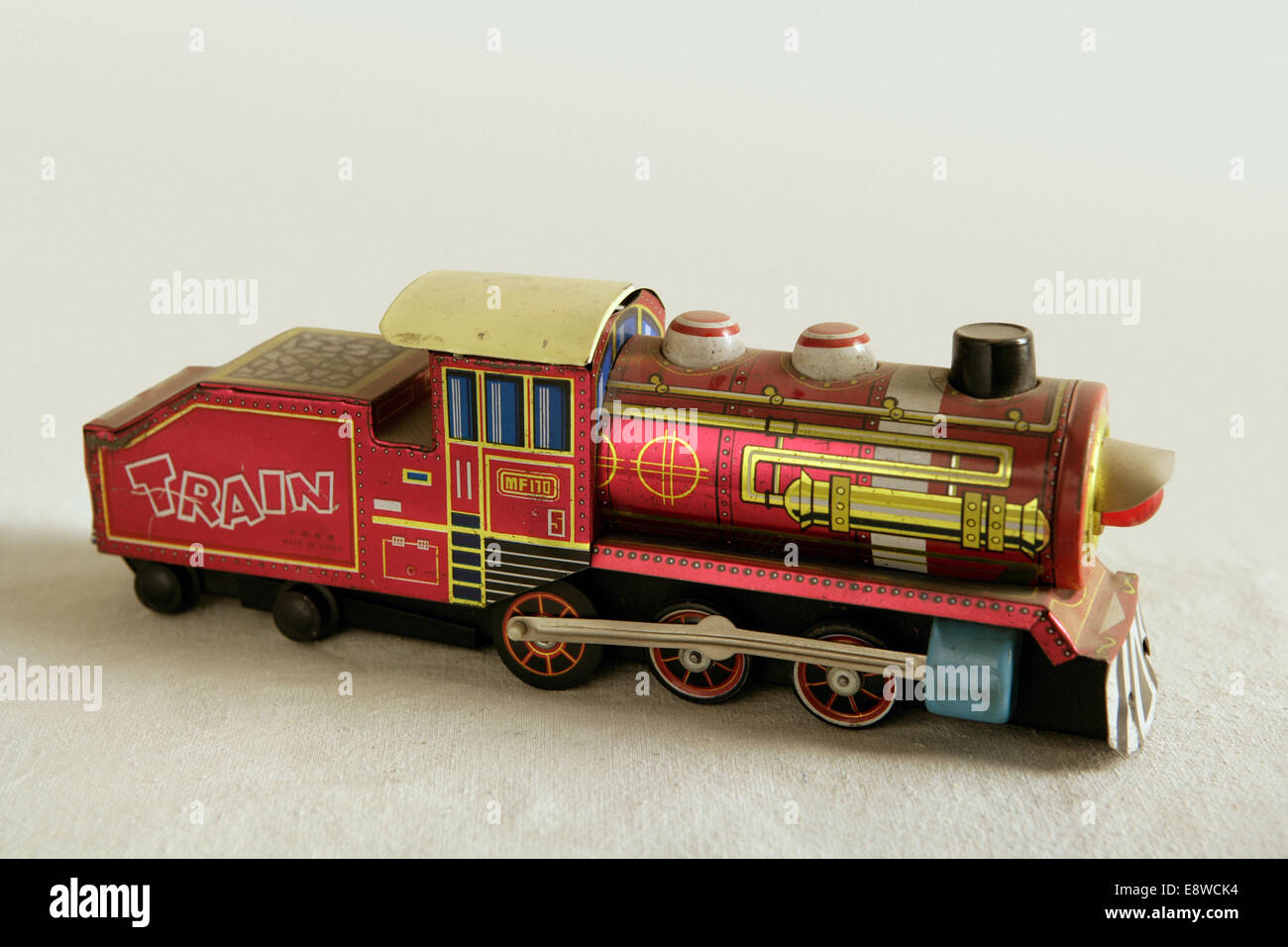 Vintage toy train hi-res stock photography and images - Alamy