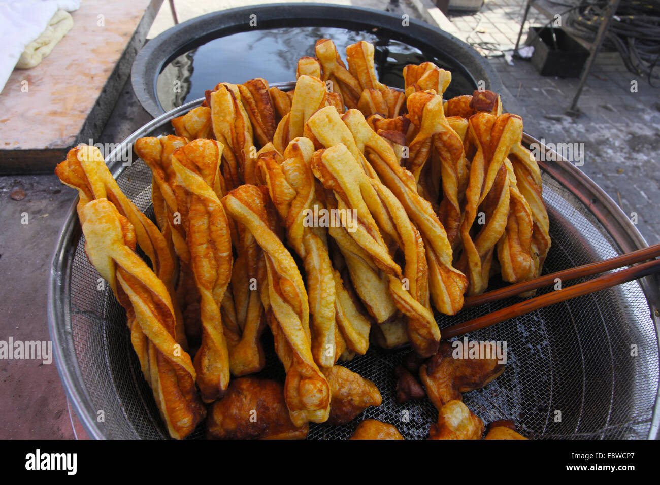 Chinese fried fritters hi-res stock photography and images - Alamy