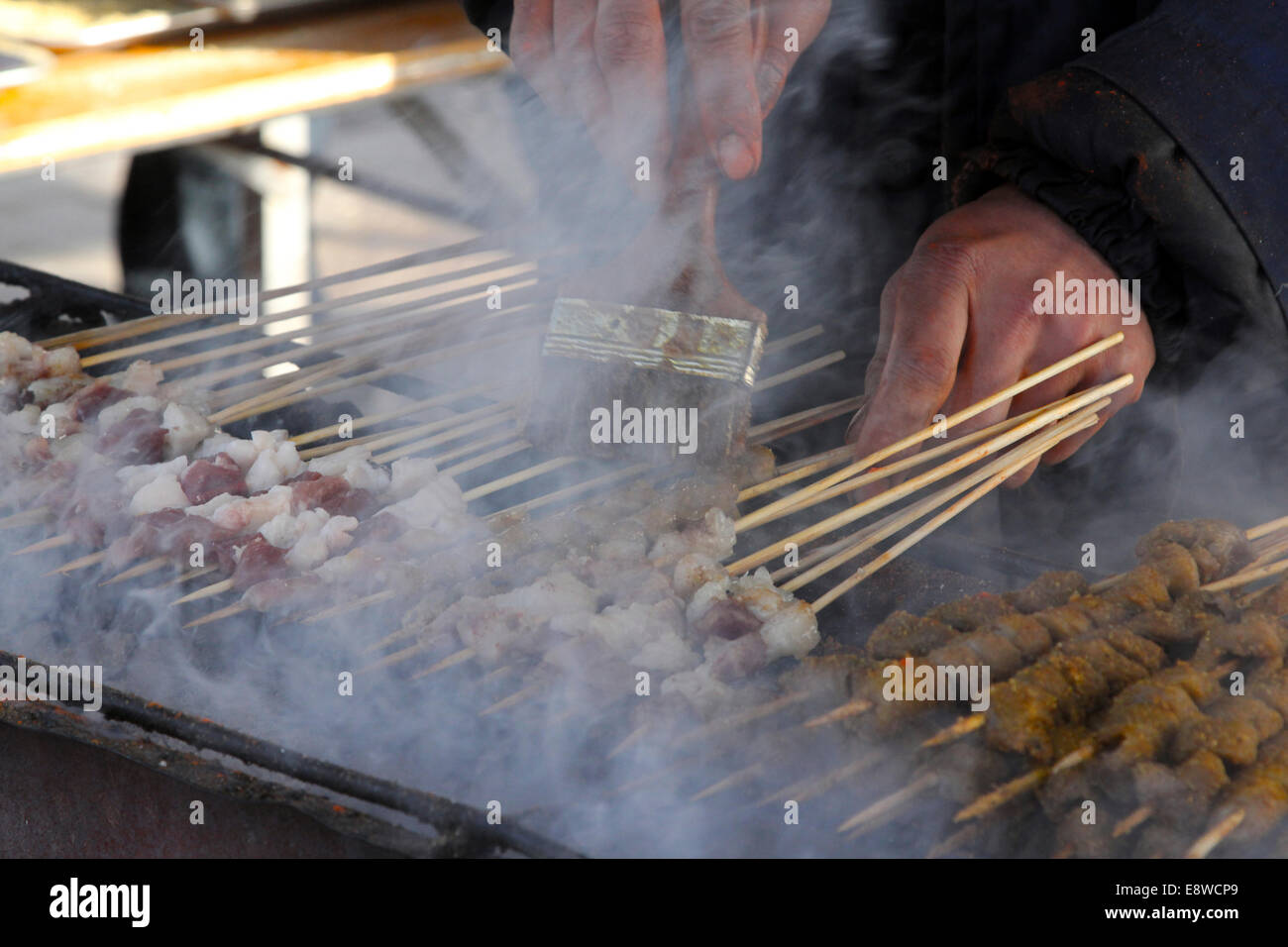 Human kebab hi-res stock photography and images - Alamy