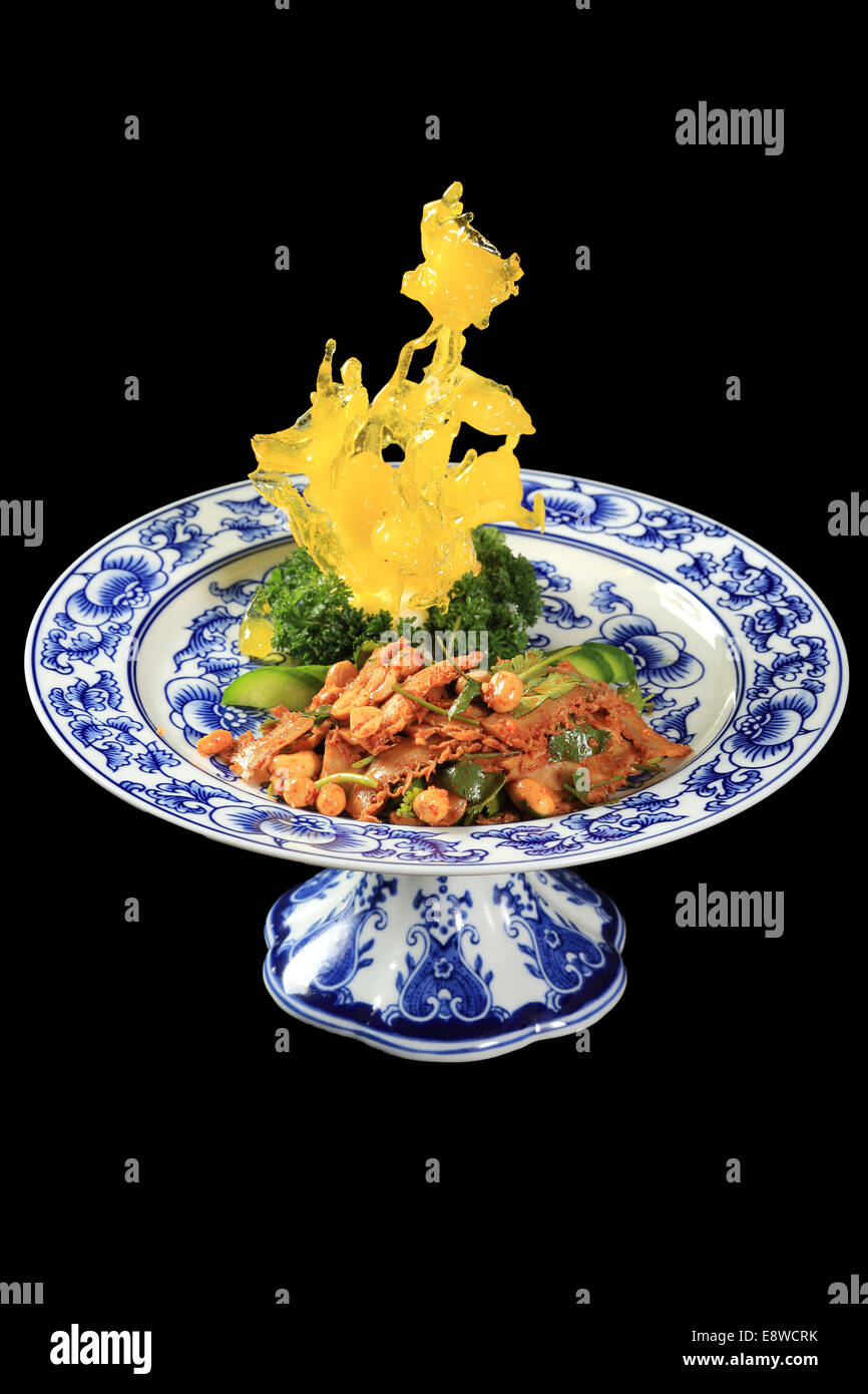 Chinese dishes dry mix Tripe Stock Photo - Alamy