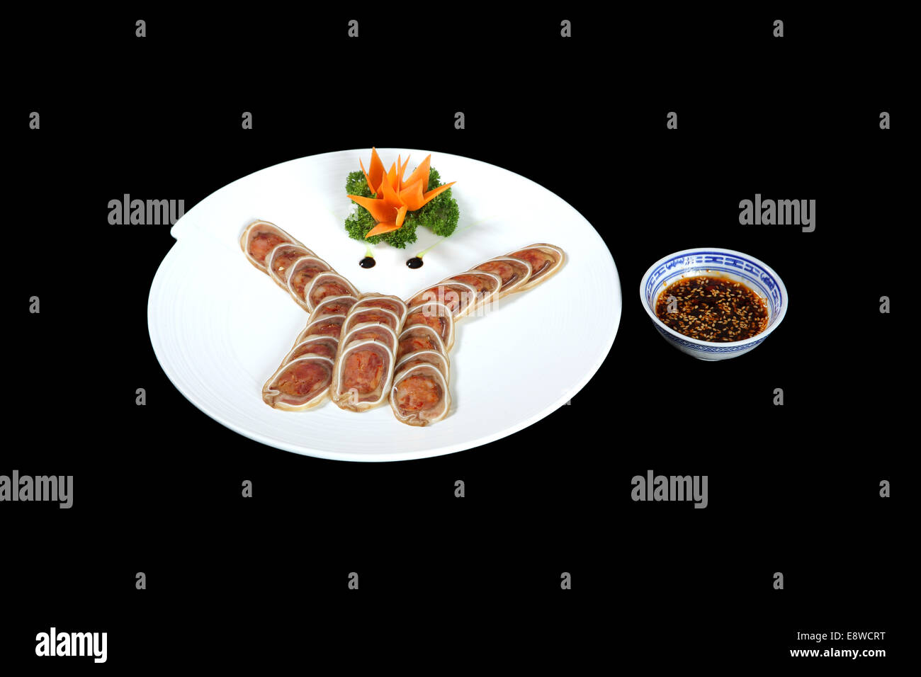 Chinese cuisine Butterfly Fold volumes Stock Photo - Alamy