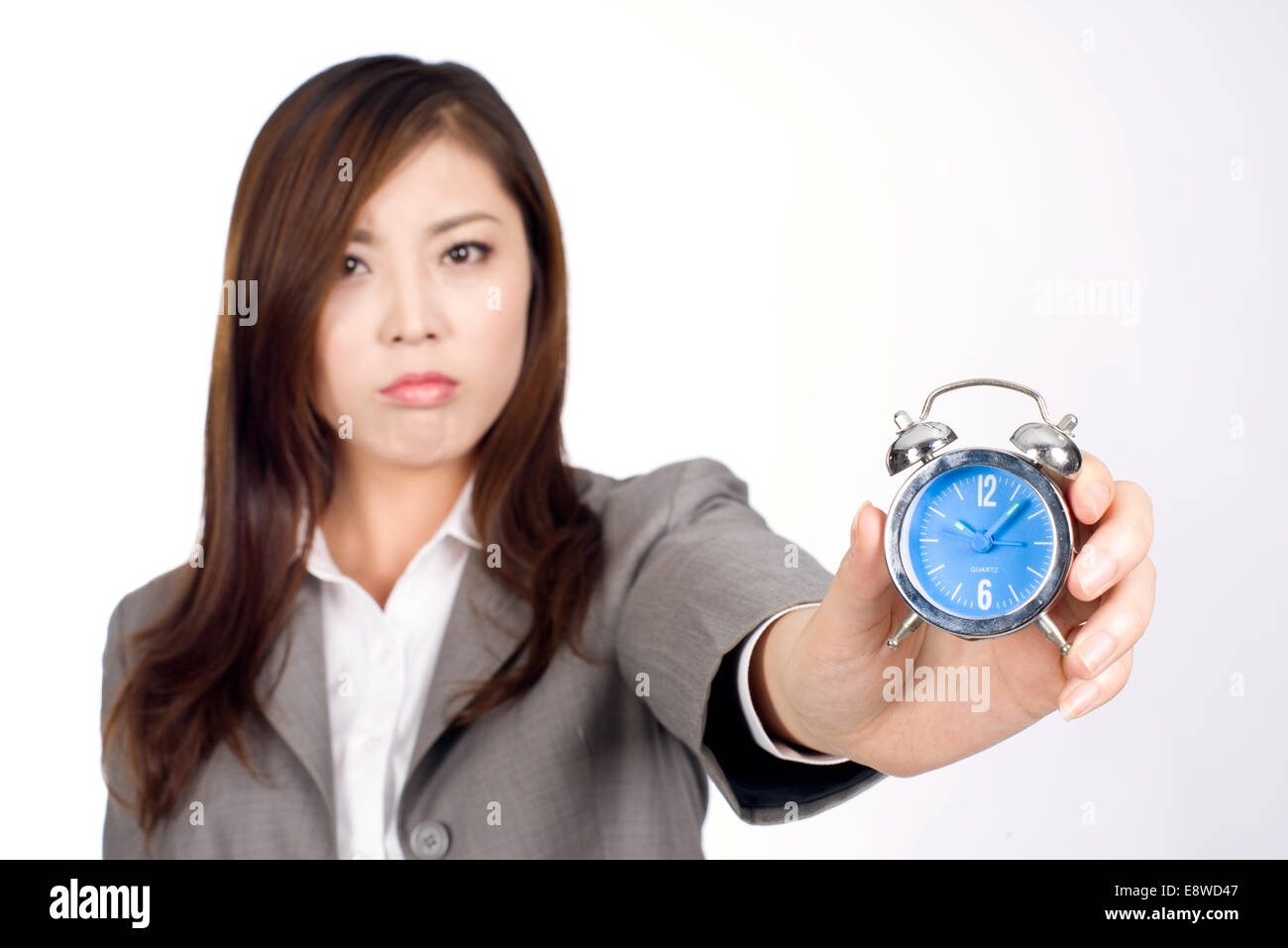 Alarm clock woman energy hi-res stock photography and images - Alamy