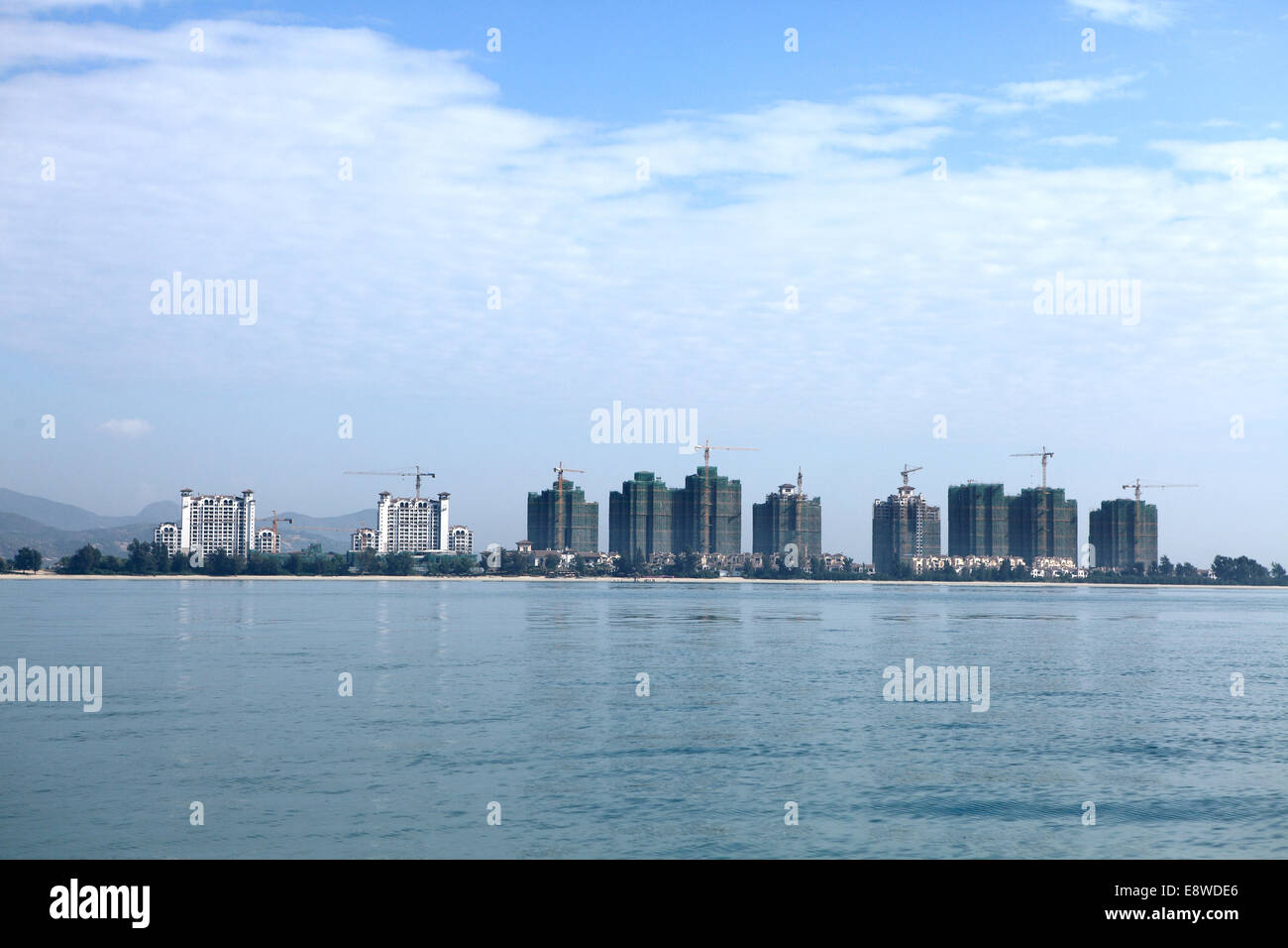 Huidong County , Guangdong Province, Gulf buildings Stock Photo - Alamy