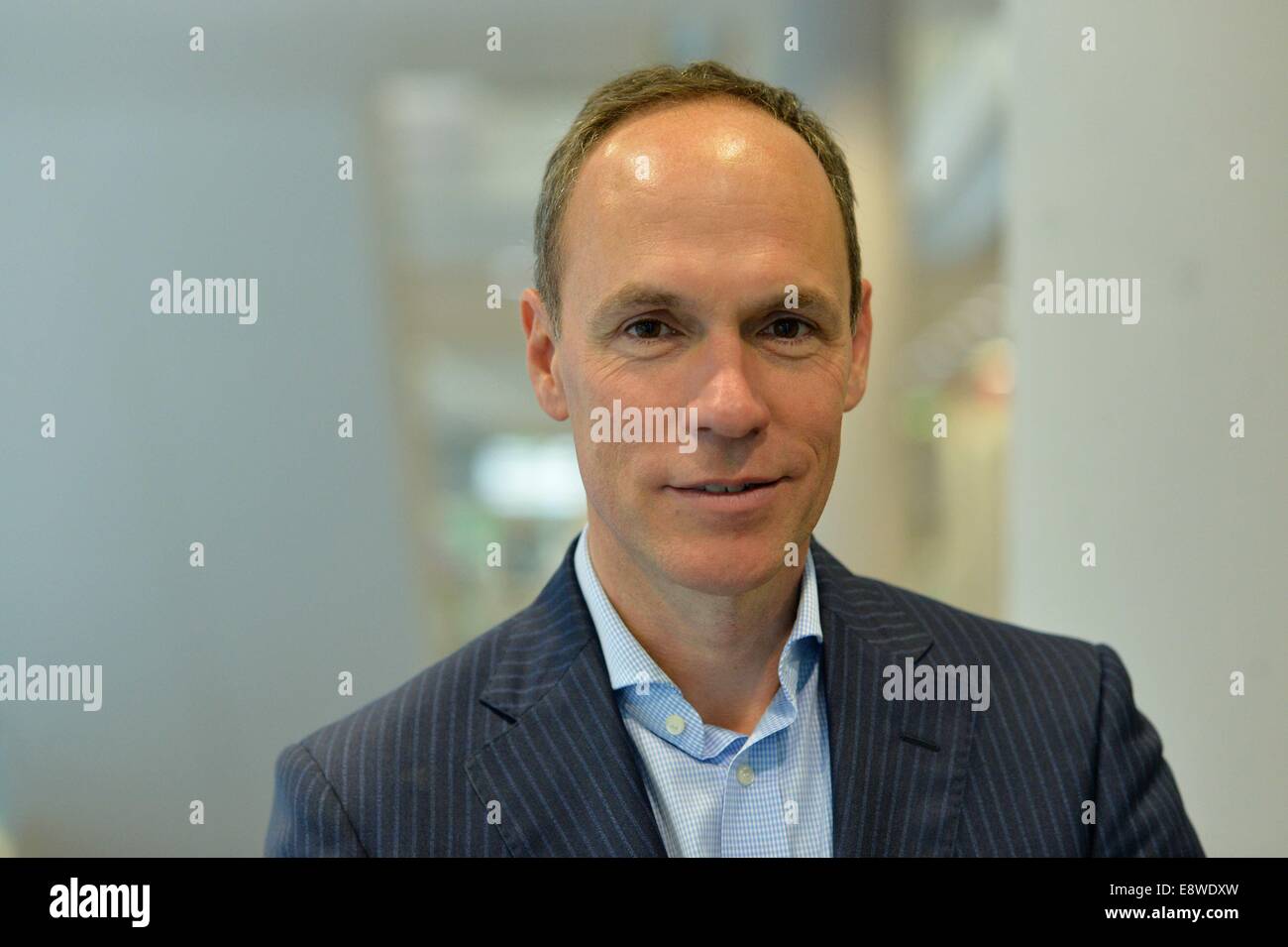 Christoph Keese, at the 66th Frankfurt Book Fair in Frankfurt Main ...
