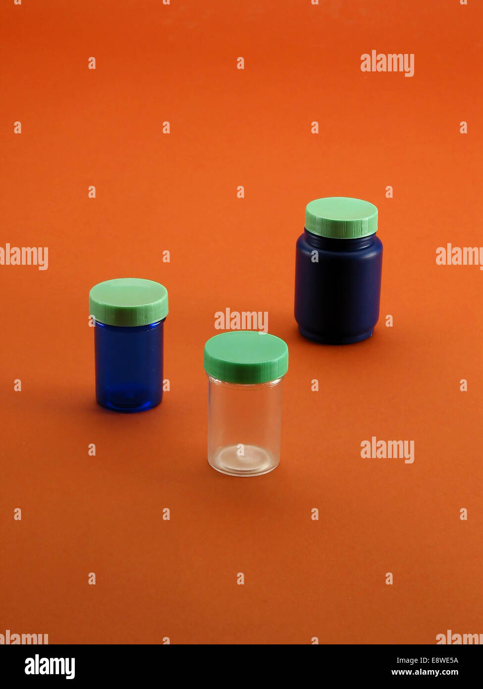 Empty bottles top view small hi-res stock photography and images - Alamy