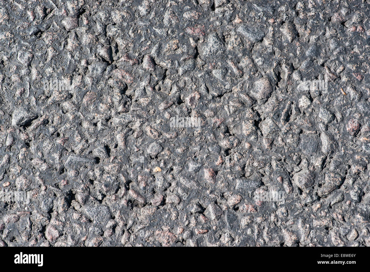 Road asphalt texture. Mix of asphalt with pebbles. New road cover Stock ...