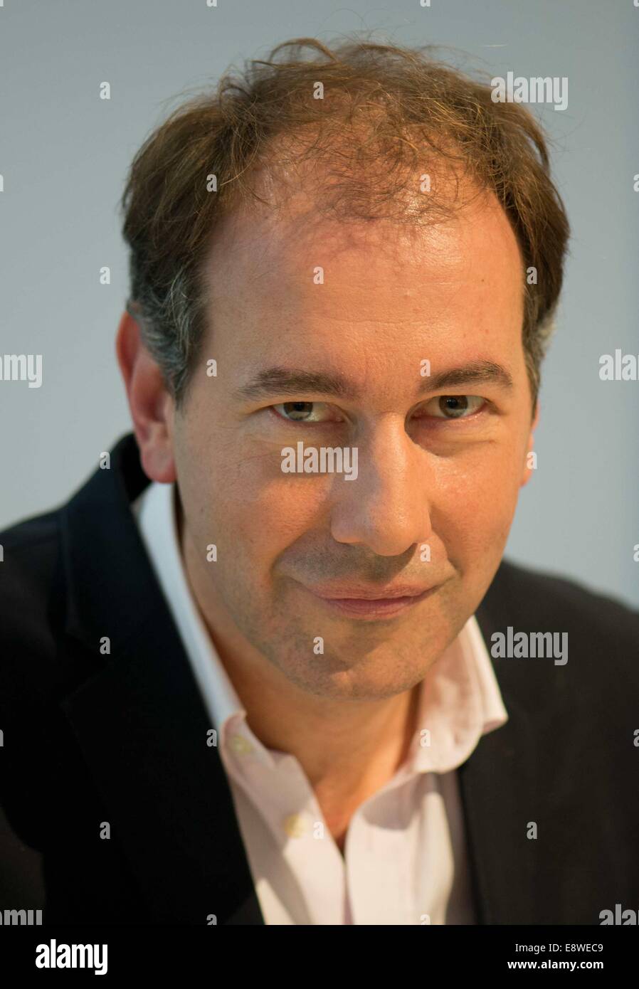 Niklas Maak , at the 66th Frankfurt Book Fair in Frankfurt Main ...