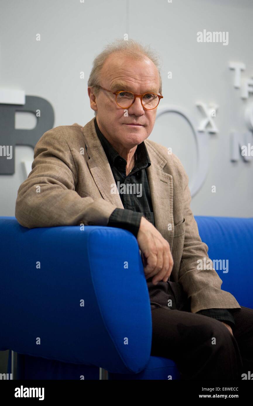 Ulrich Raulff, at the 66th Frankfurt Book Fair in Frankfurt Main ...